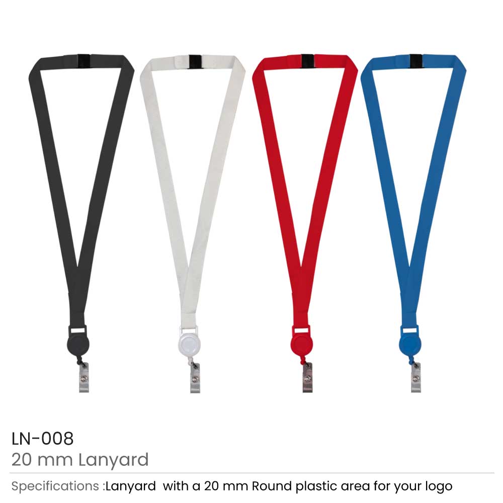 Lanyard with Reel Badge and Safety Lock | Promotional Gifts Suppliers