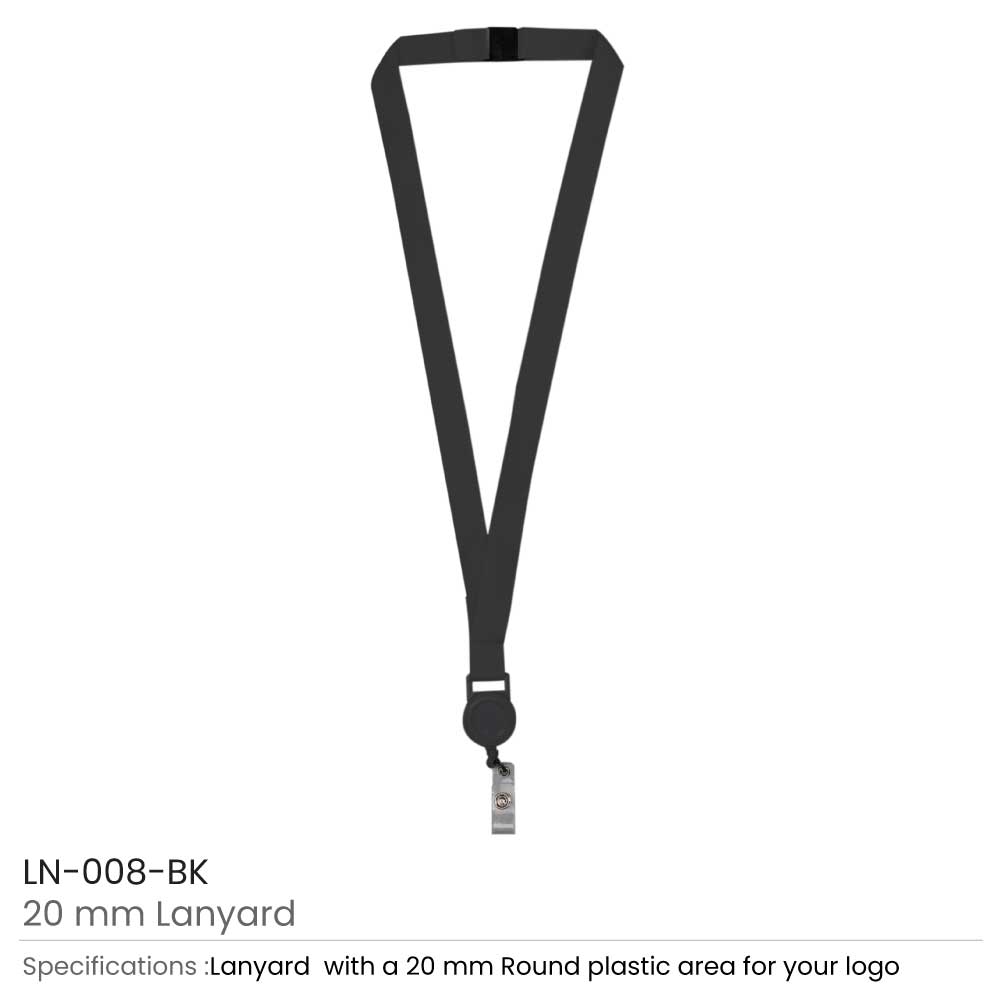 Lanyard with Reel Badge and Safety Lock | Promotional Gifts Suppliers